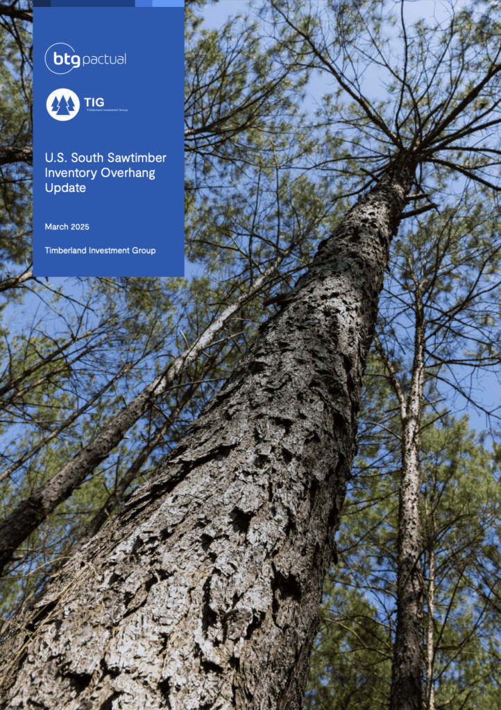 U.S. South Sawtimber Inventory Overhang Update - TIG